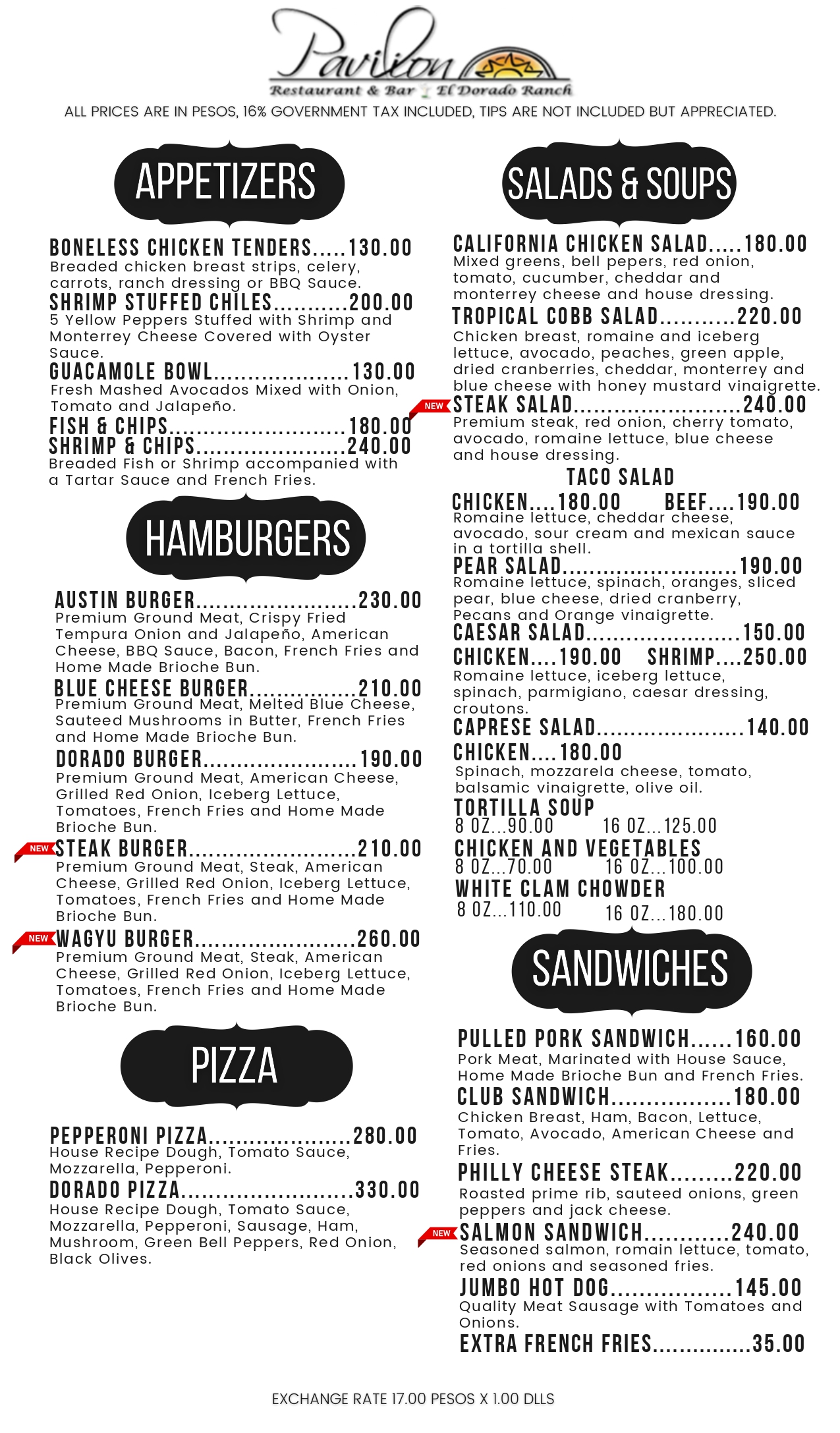 El Dorado Ranch Restaurants